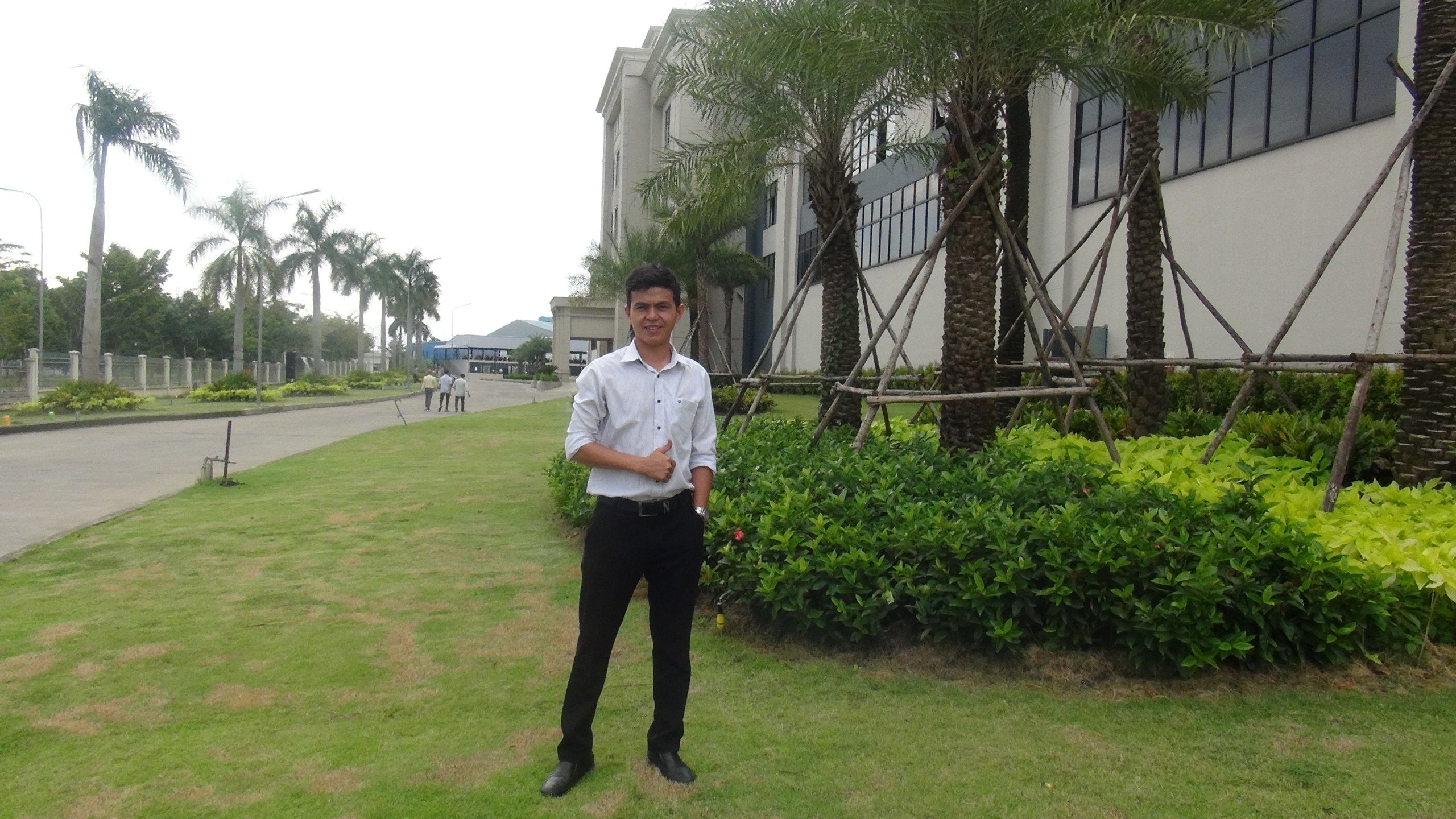 Thi Công Cảnh Quan Nhà Máy Uniwin Việt Nam - Vườn Cây